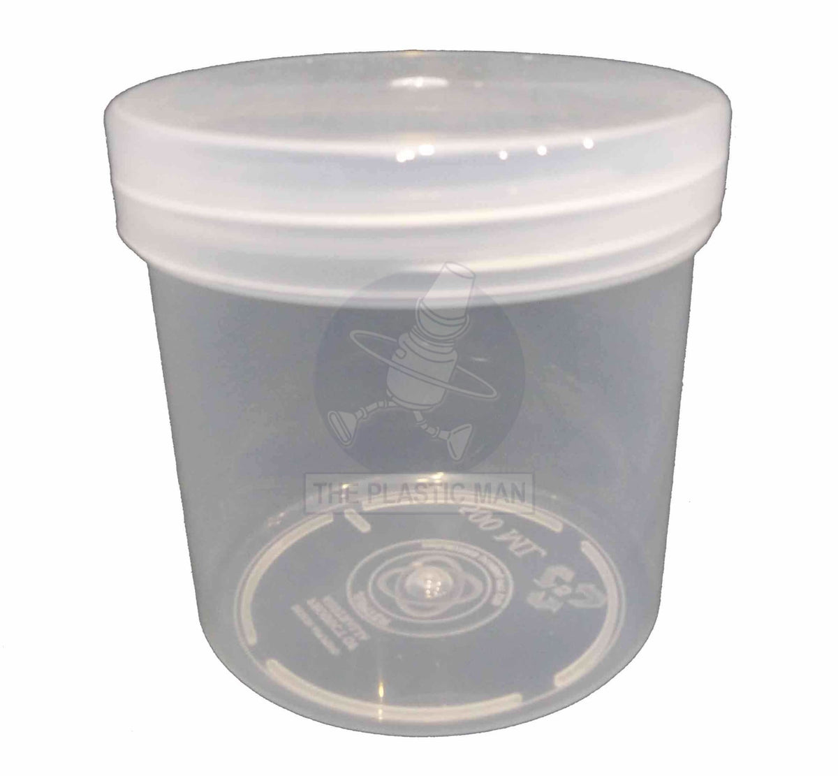 Jar and Smooth Lid 500ML - JARSM500 – The Plastic Man