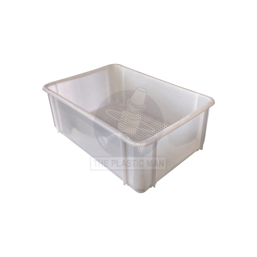 Stacking Tote Vented Base 36L - IH073 – The Plastic Man