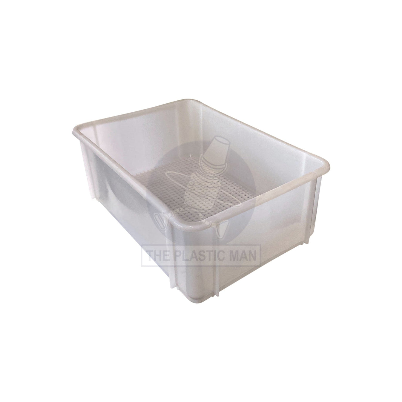 Stacking Tote Vented Base 36L - IH073 – The Plastic Man